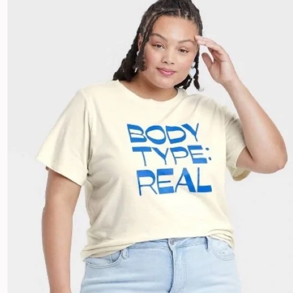 Ava & Viv | Tops | Ava Viv Plus Size Body Type Real Tshirt | Poshmark
